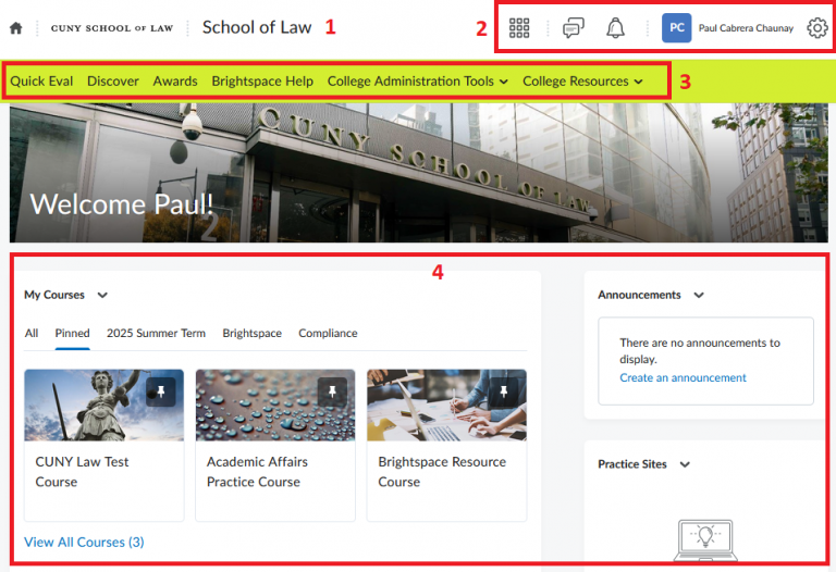 Brightspace Guide for Faculty | CUNY School of Law